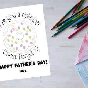 Father's Day Printable Craft for Kids - Easy DIY Fingerprint Art ...