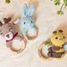 Custom Engraved Baby Rattle With Name, Newborn Baby Rattle, Engraved ...