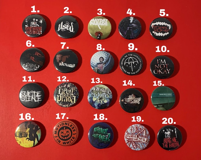 2000's Scene Pins - Etsy
