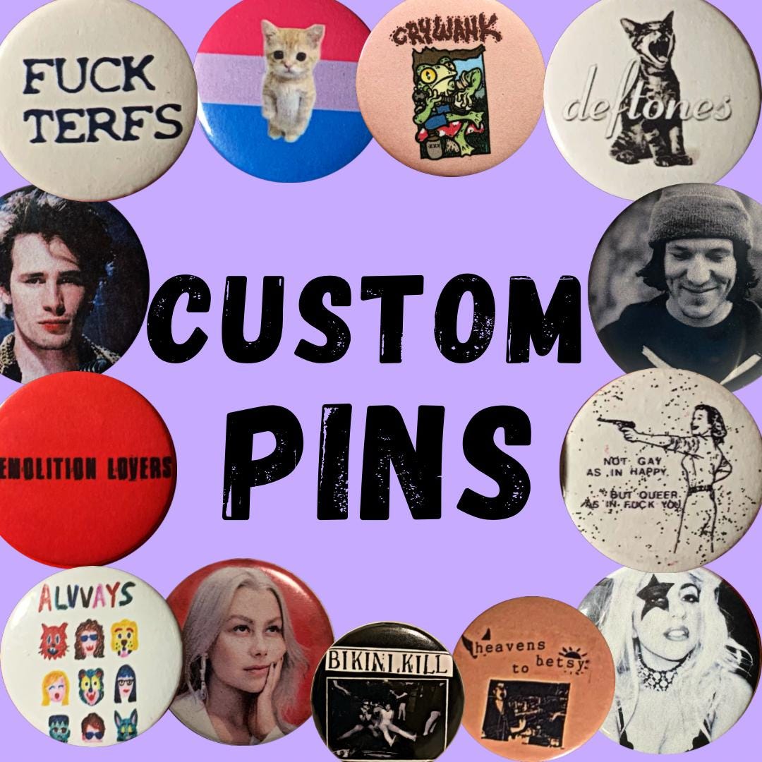 Custom Pin-back Buttons | Personalized Pins | Customized Buttons ...