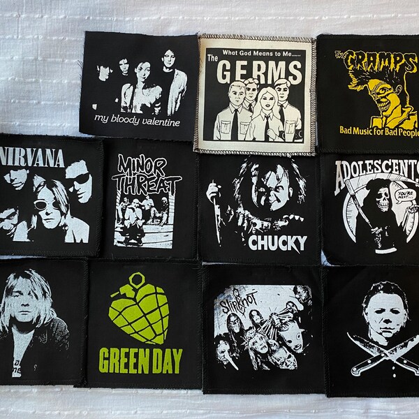 Punk Patches Set - Etsy