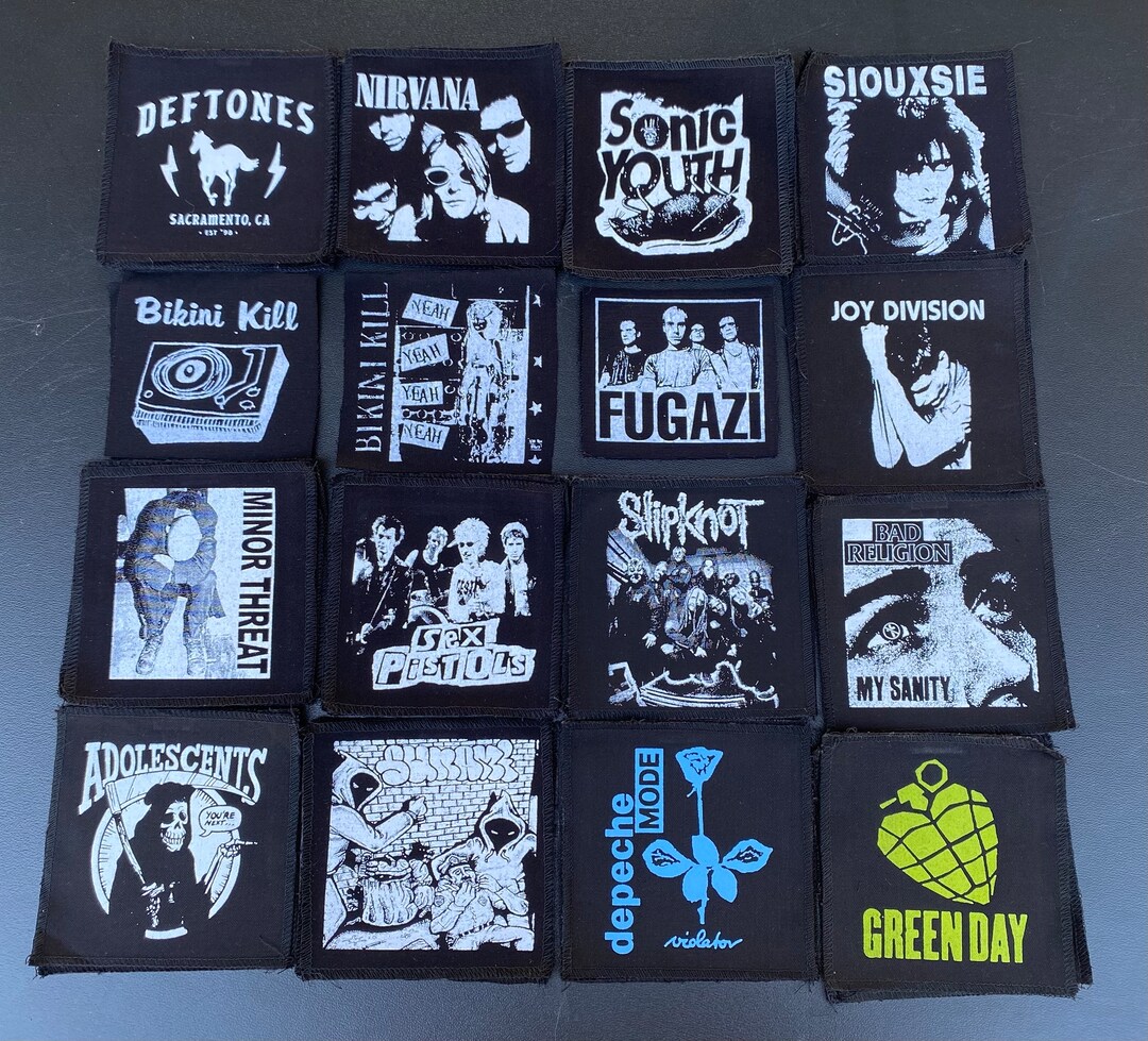 Punk, Grunge, Horror, Riot Grrrl Patches, Deftones - Etsy