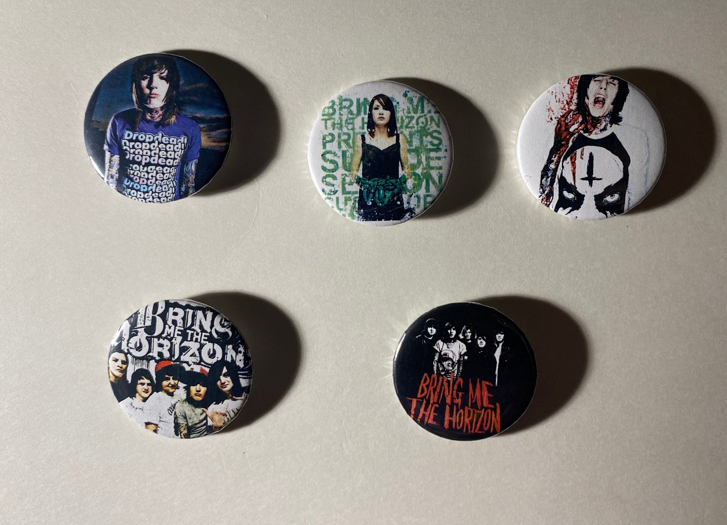 Bring Me the Horizon BMTH Emo Band Pins - Etsy