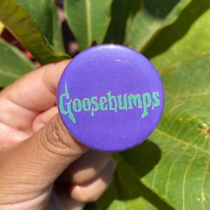 Goosebumps Horror Books RL Stine 90s Pins, Horrorland, Living Dummy ...