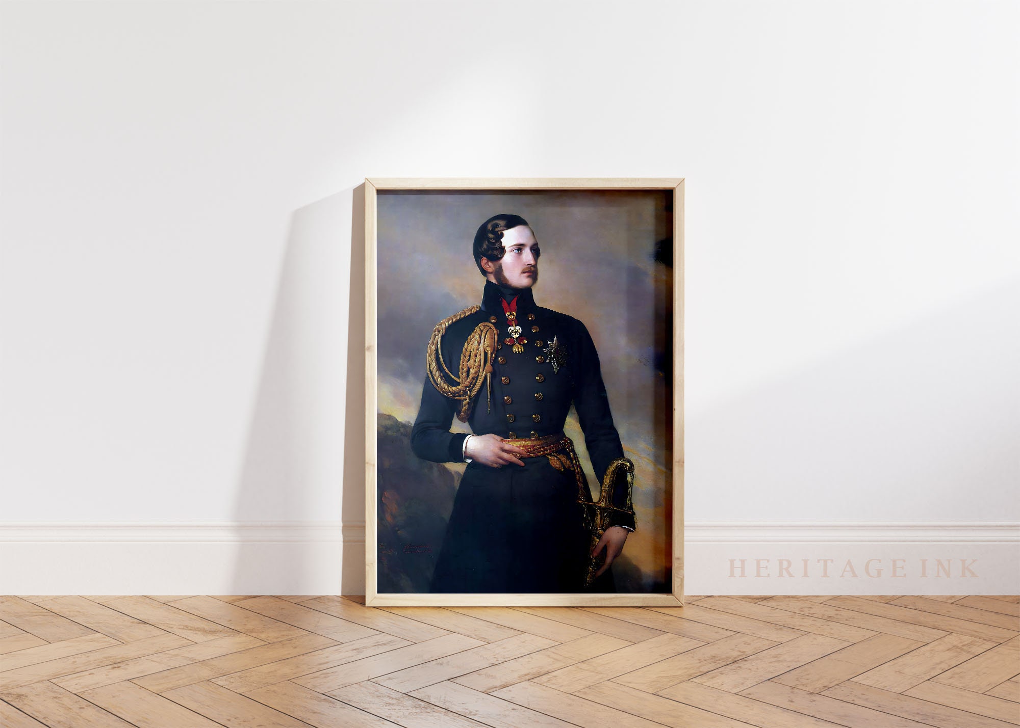 Prince Albert Portrait | Royal Historic Oil Painting Art (digital ...