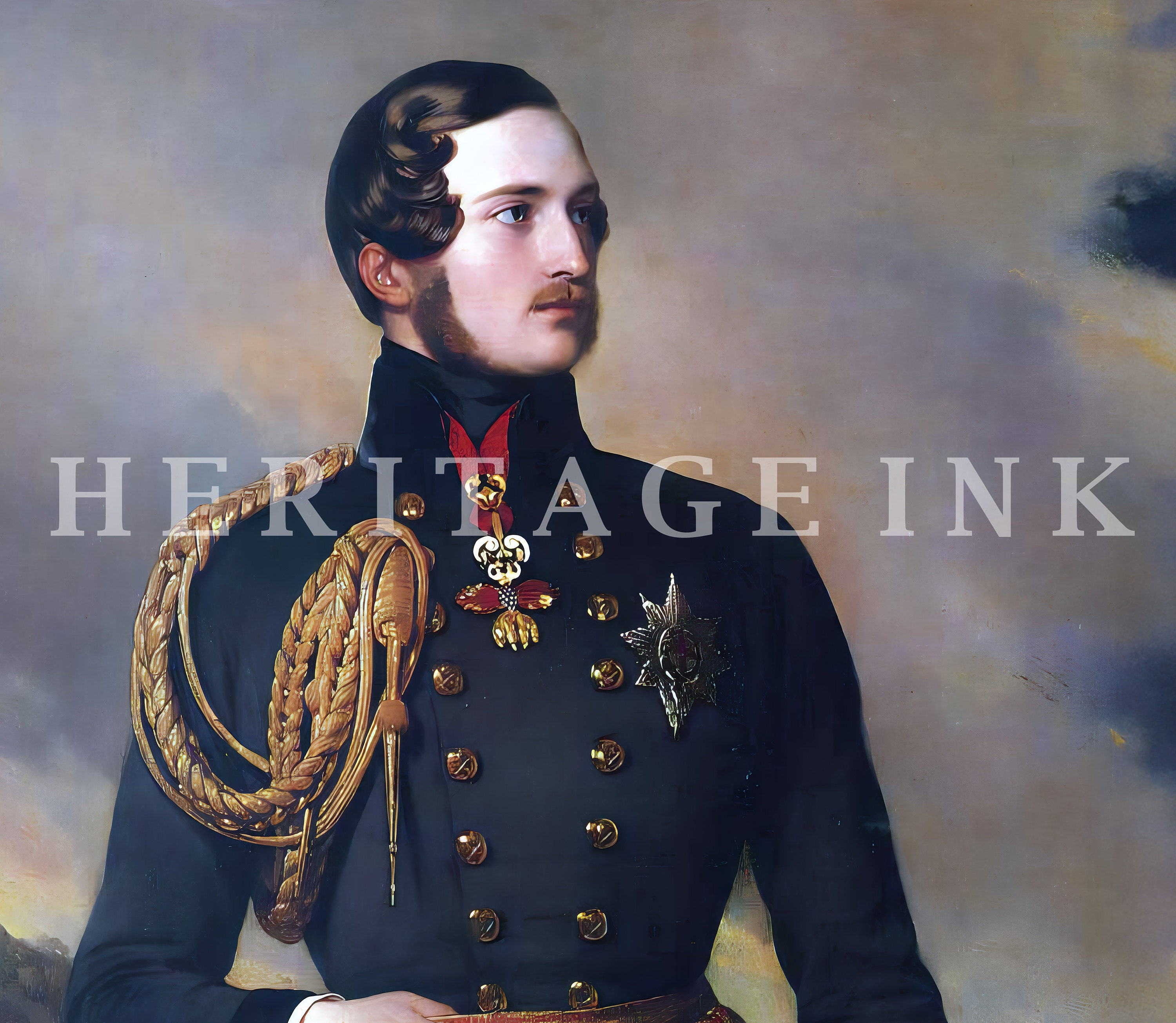 Prince Albert Portrait | Royal Historic Oil Painting Art (digital ...