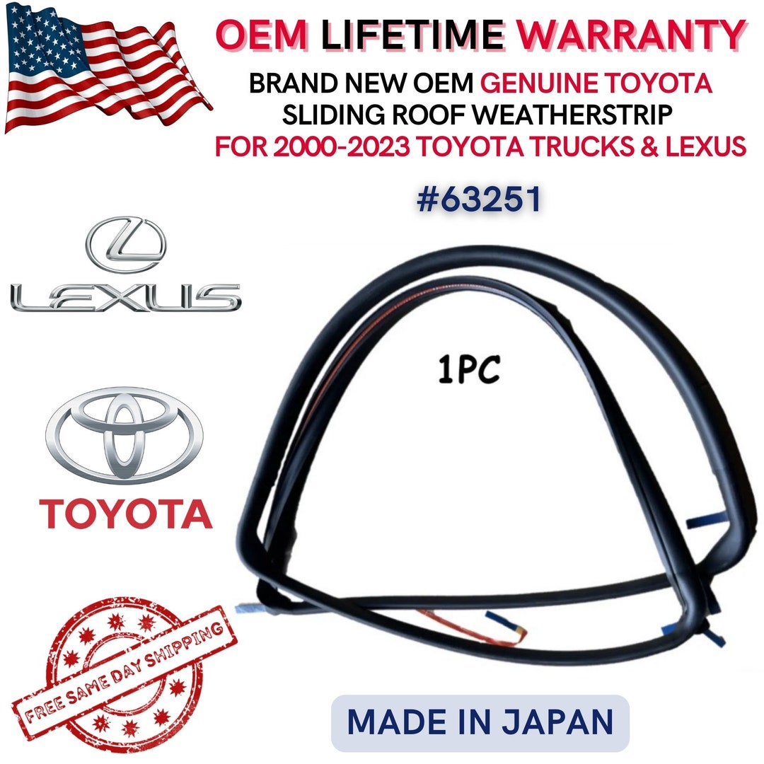 NEW GENUINE OEM Toyota Sliding Sunroof Weatherstrip for - Etsy
