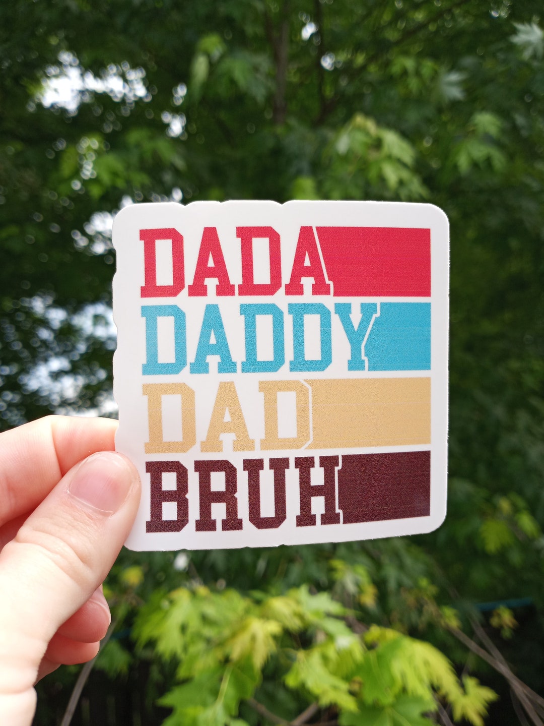 Fathers Day Gift Fathers Day Sticker Fathers Day Funny Sticker Dad Day ...