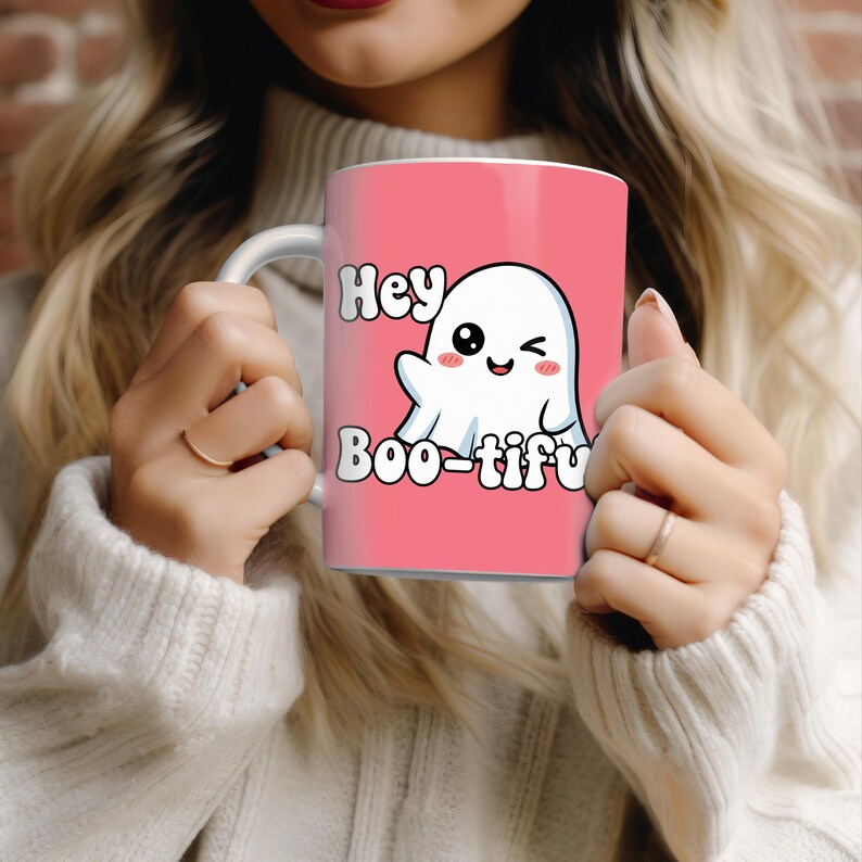 Hola Boo-tiful PNG: Diseño de sublimación de Halloween kawaii (descarga ...
