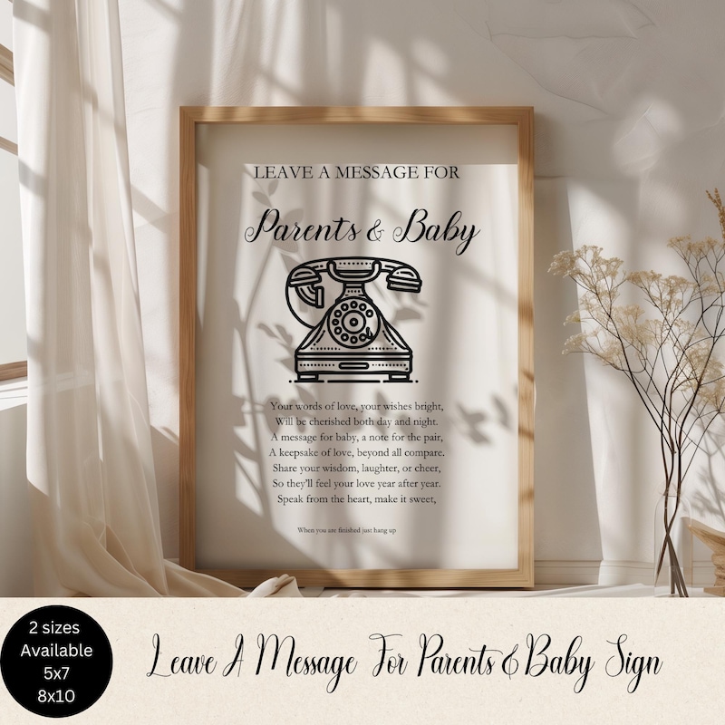 Baby Shower Guest Sign In - Etsy