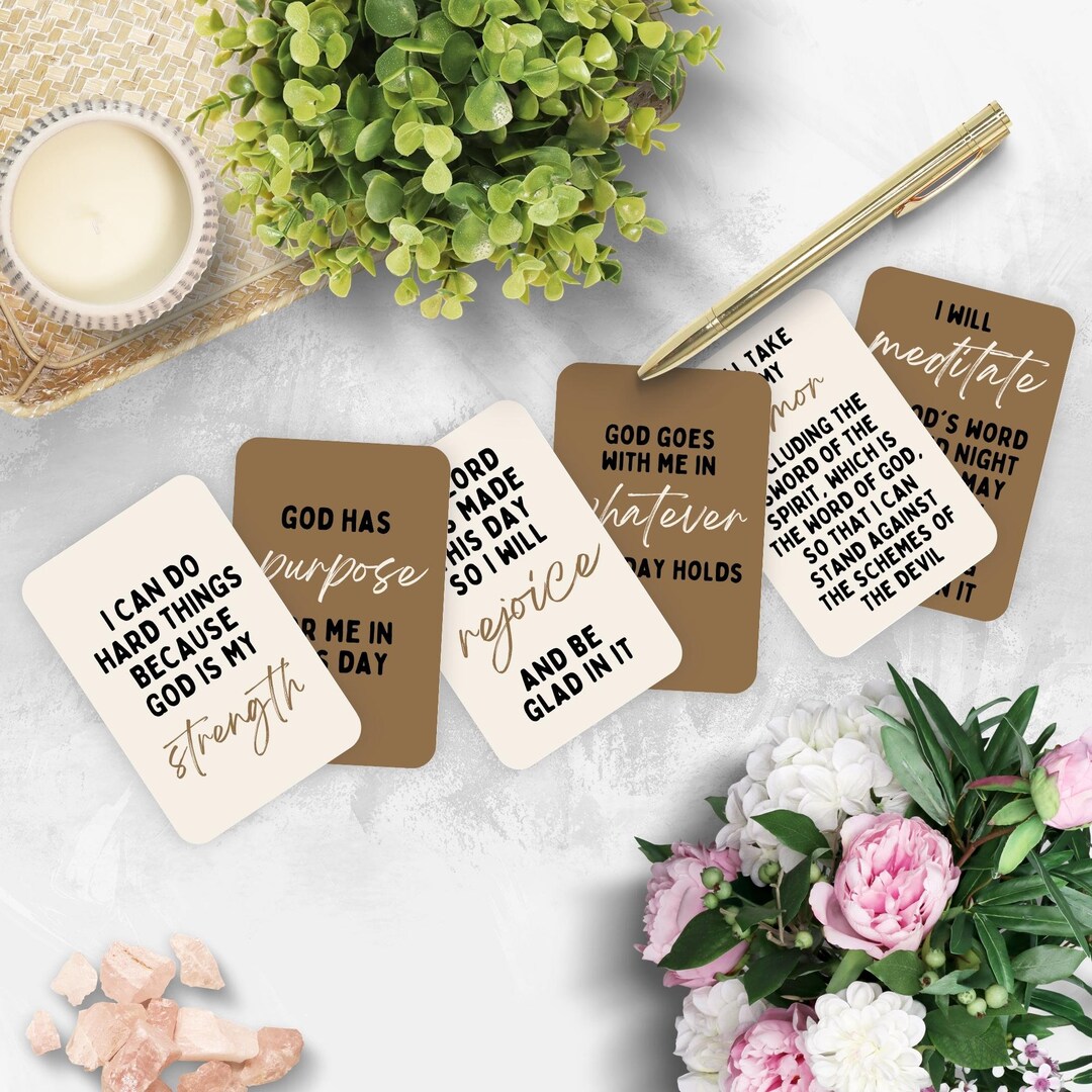 Printable Scripture Cards Prayer Cards Blank Scripture Cards - Etsy