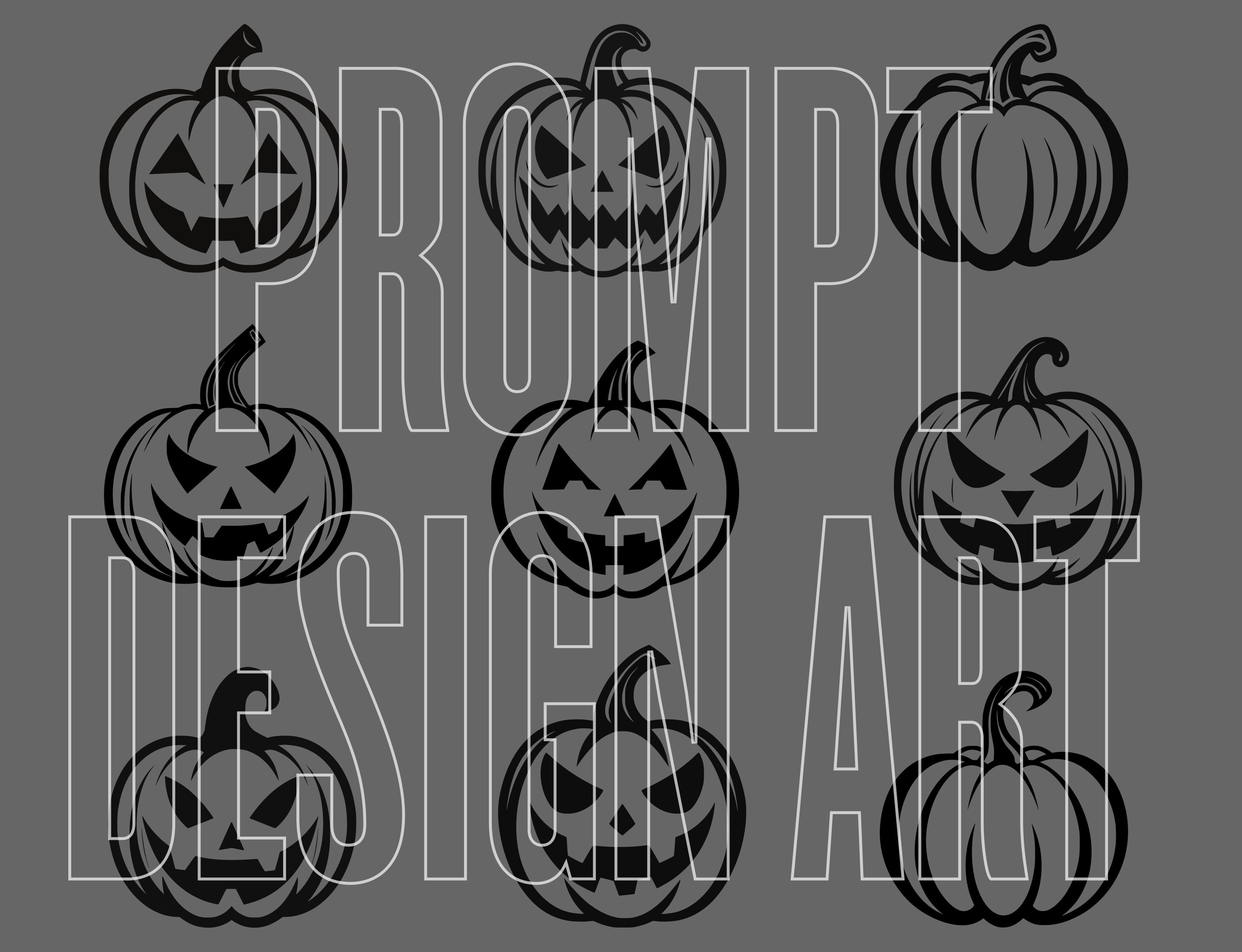 9 Jack-o-lantern SVG Clip Art Bundle | Halloween Pumpkin SVG, Cricut ...
