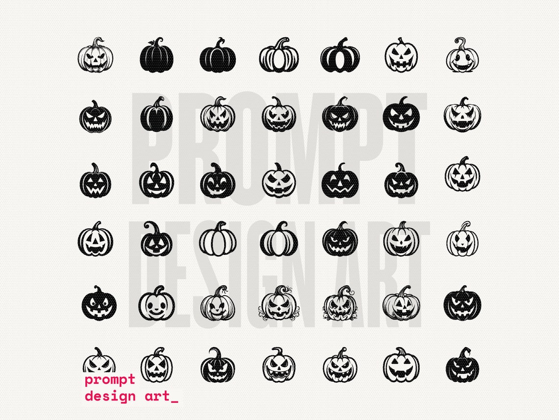229 Jack-o-lantern SVG Bundle, Halloween Pumpkins, Halloween Cricut ...