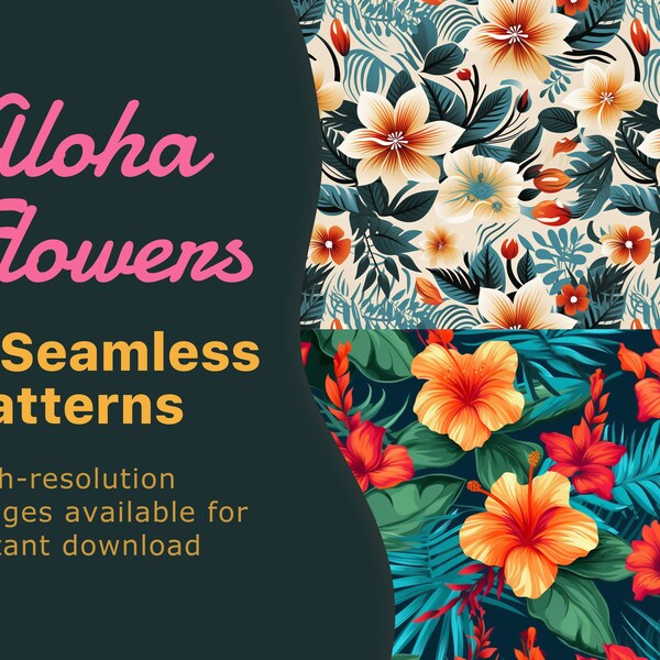 Aloha Flower - Etsy
