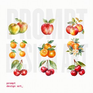 Vibrant JPG Fruit Clipart Bundle | Perfect for Crafts - Unique Teacher ...