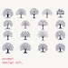 Bundle of 47 Trees SVG Bundle by Prompt Design Art - Etsy