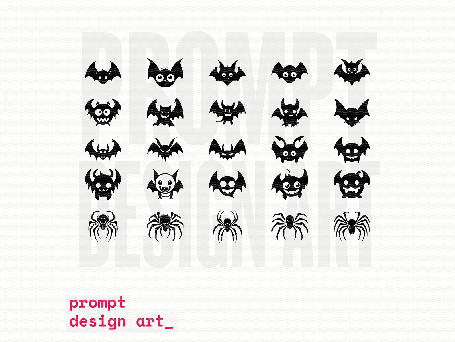 Ultimate Halloween SVG Clip Art Bundle, Silhouette SVG Bundle, Cut ...