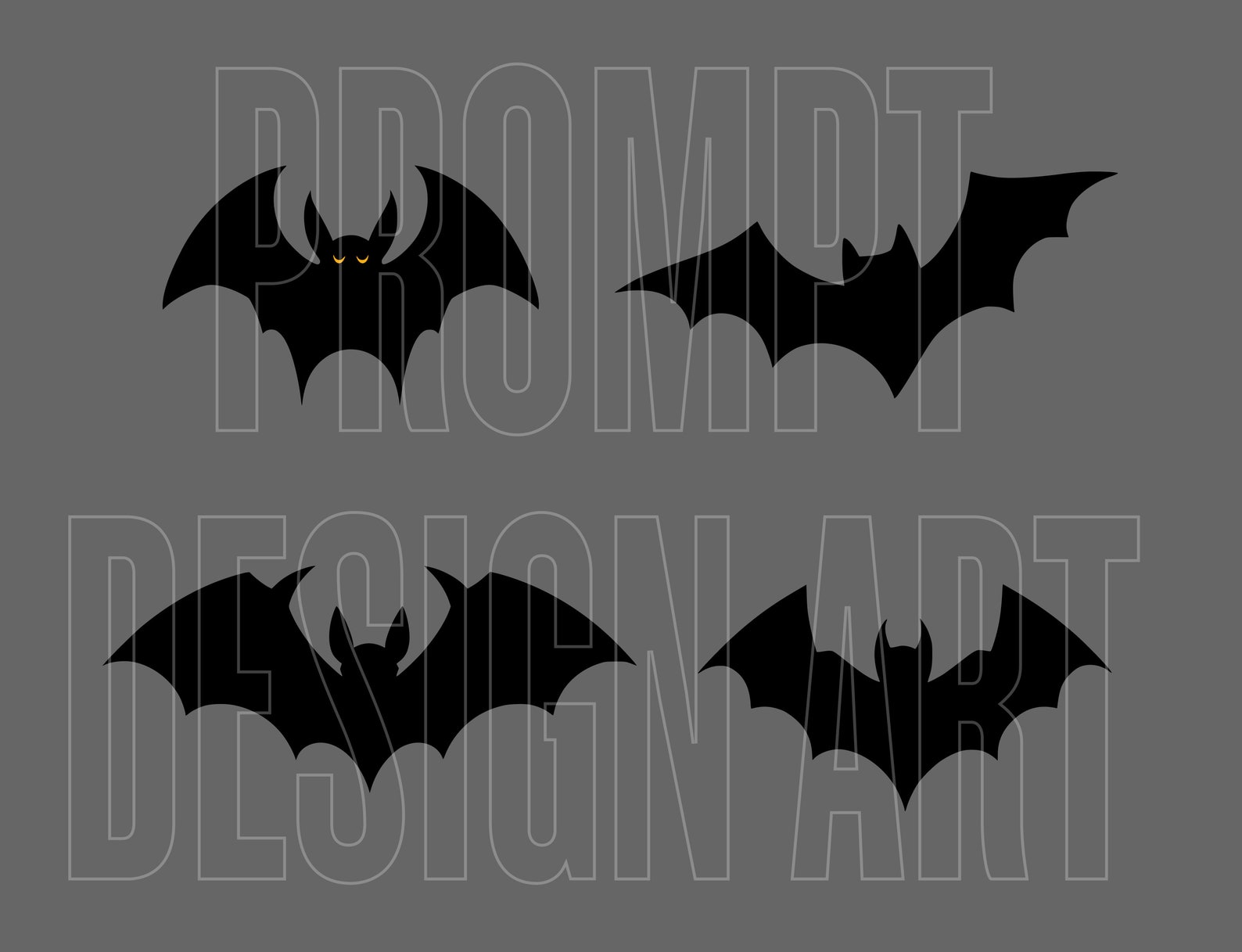 Bat SVG Bundle | Halloween Bat Clipart, Halloween Bat Silhouette Cricut ...