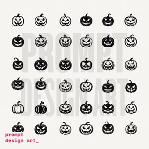229 Jack-o-lantern SVG Bundle, Halloween Pumpkins, Halloween Cricut ...