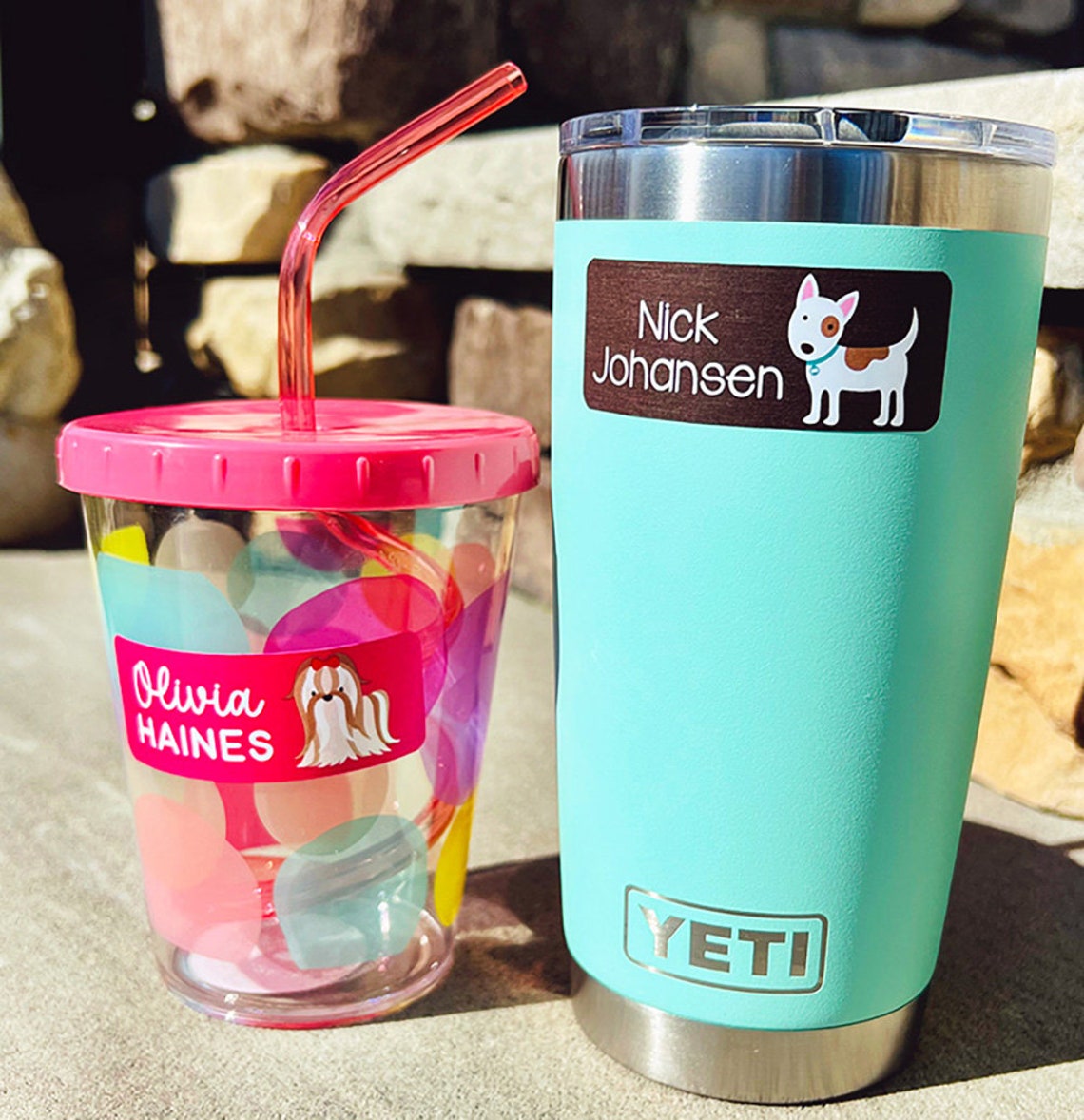 Daycare Labels, Unicorn, Dishwasher Safe Labels, Personalized Name ...