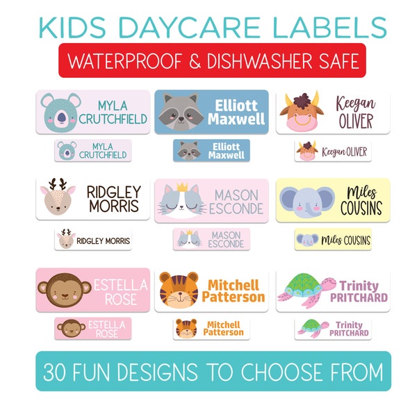 Daycare Labels - Etsy