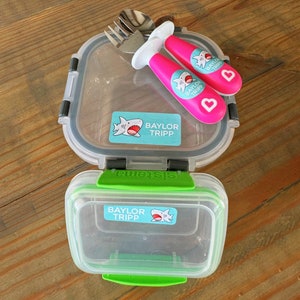 Custom School Supply Labels in Variety of Sizes | Waterproof Vinyl Name ...