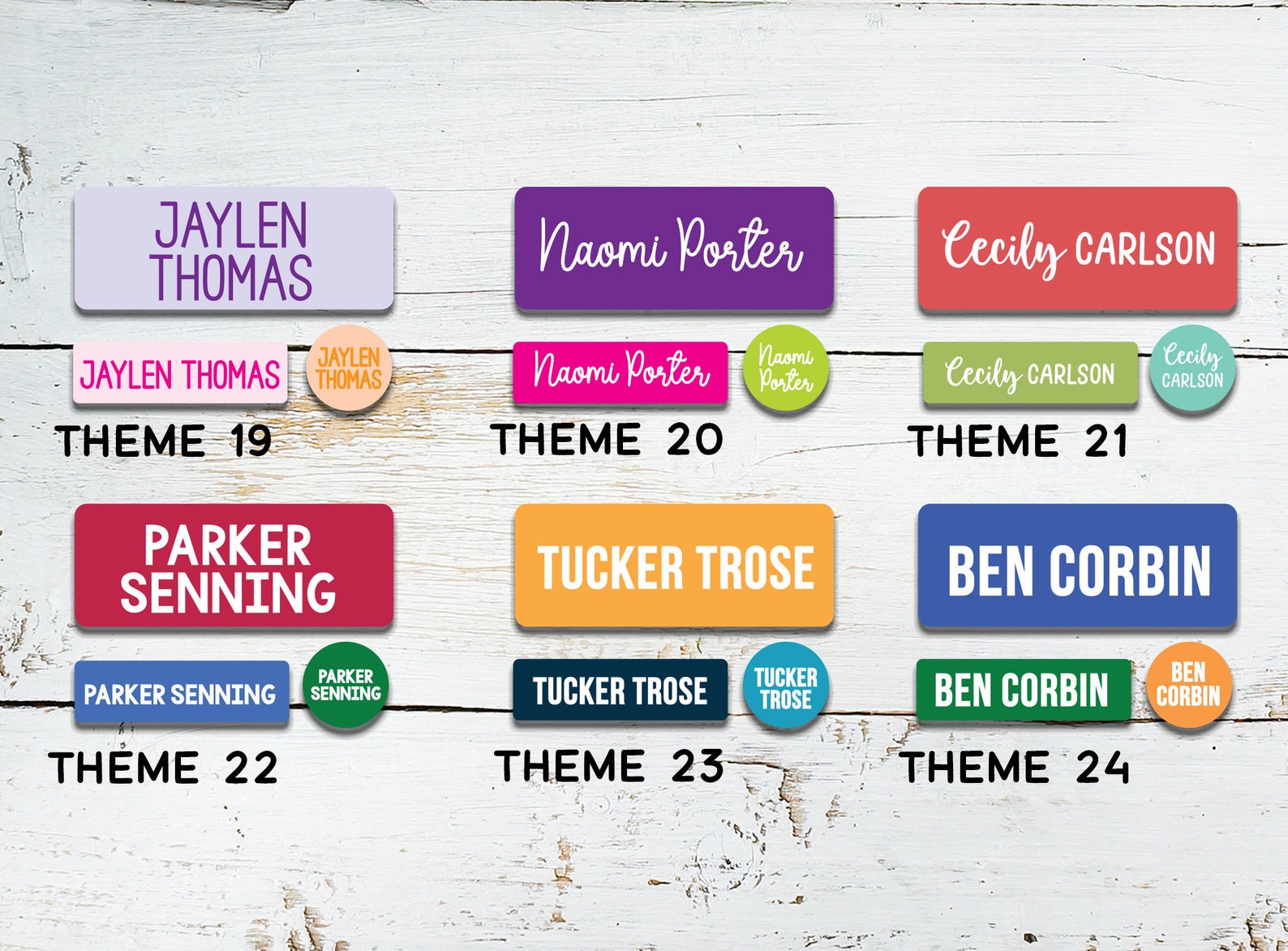 Name Labels for School Supplies Custom Waterproof Stickers Dishwasher ...