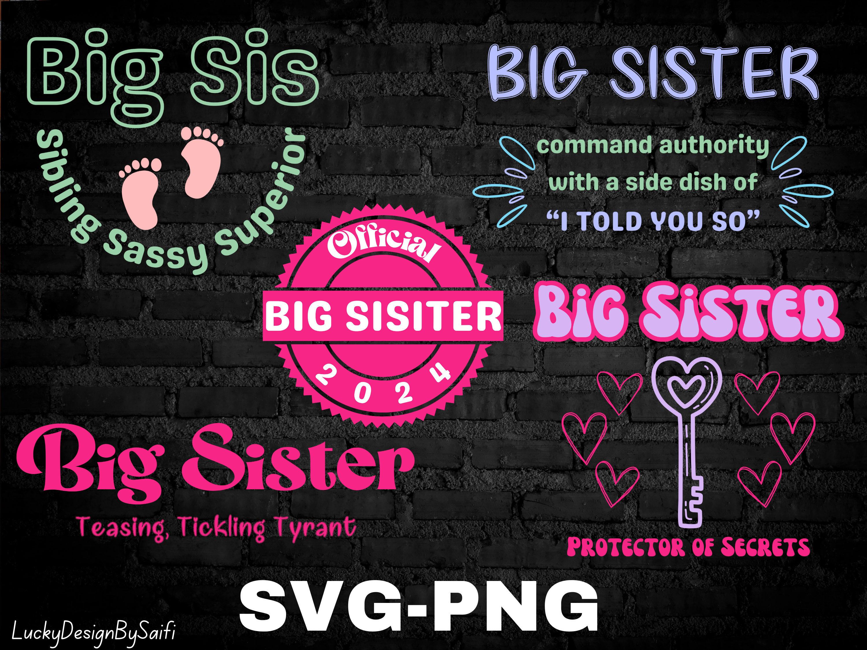 Hermana mayor svg, Hermana mayor png, Citas de hermana mayor, Camisa de ...