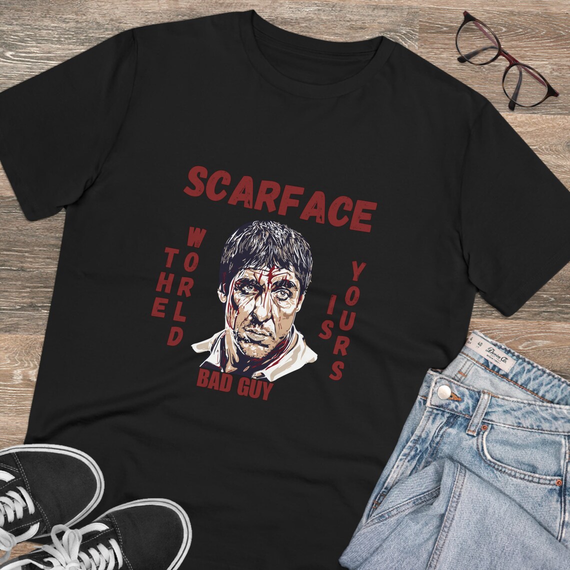 Scarface Svg, Scarface Png, Tony Montana, Al Pacino, Scarface Shirt ...