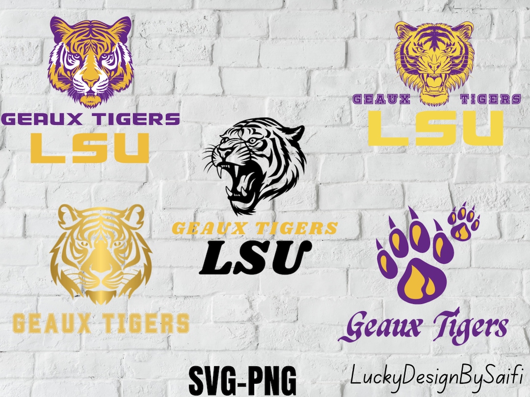 LSU Tigers Design, Lsu Shirt, College Football, Football Svg, Lsu Svg, Geaux Tigers Louisiana ...