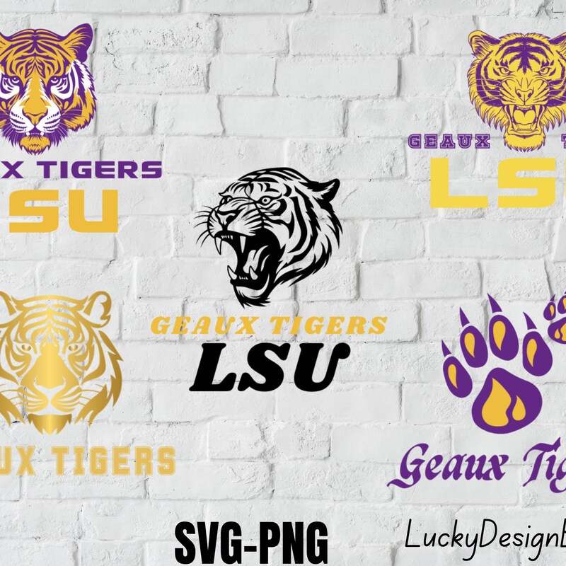 Lsu Svg - Etsy