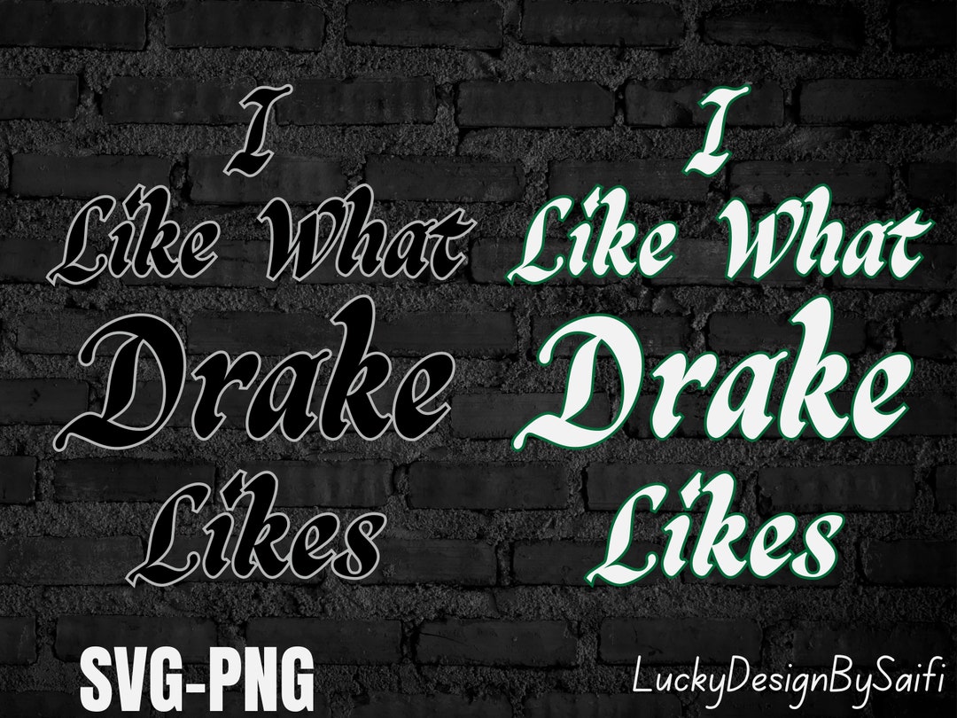 I Like What Drake Likes Shirt, I Like What Drake Likes Svg, Png, It's ...