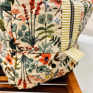 Rifle Paper Co., Weekender Bag, Amalfi, Florals, Floral Quilted Bag ...