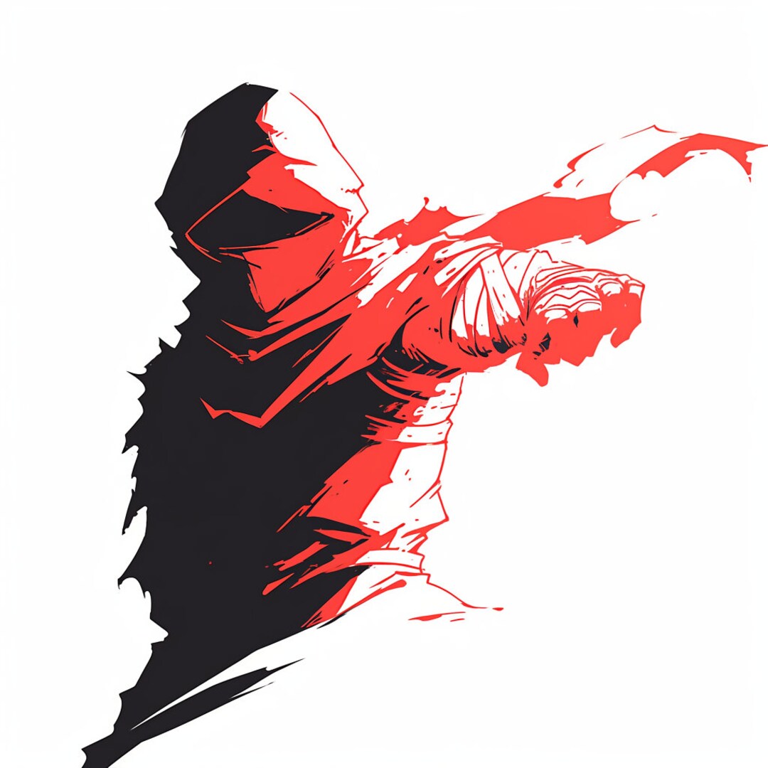 Ninja Silhouette Svg Color / Ninja Silhouette Clip Art SVG ...