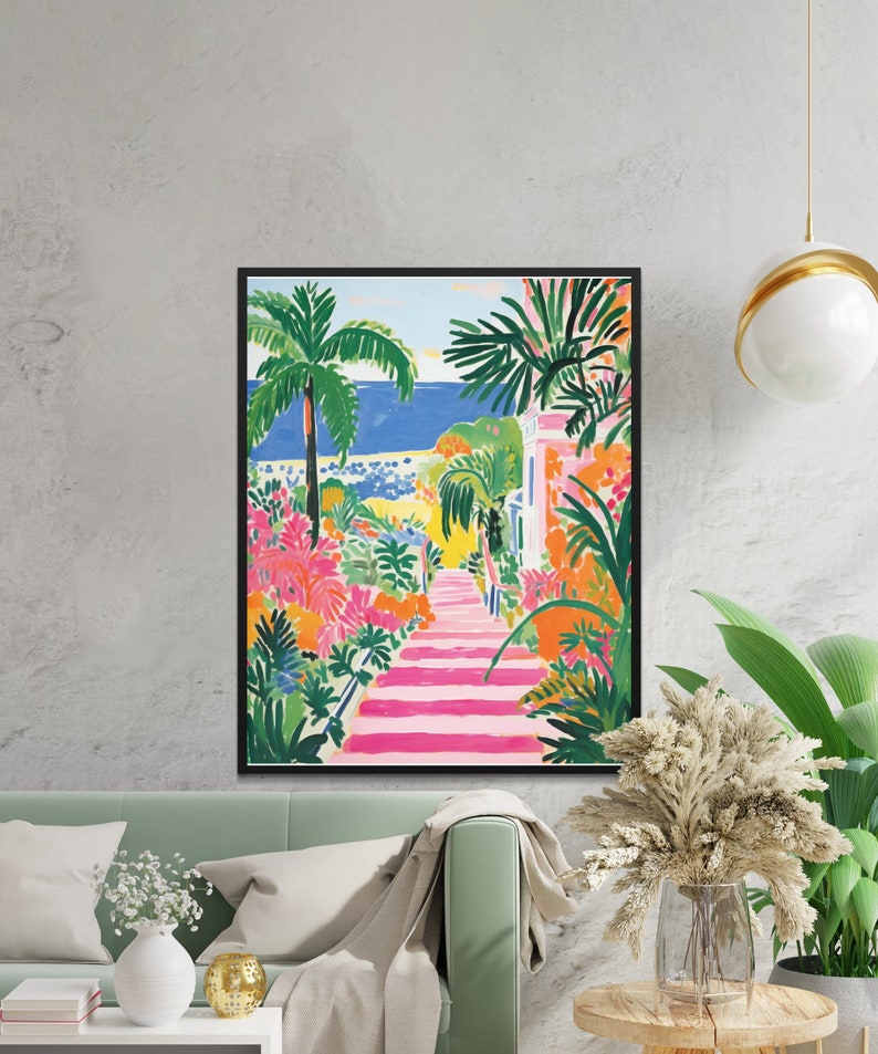 Henri Matisse Style Landscape Poster SVG Wall Art Digital Printable SVG ...