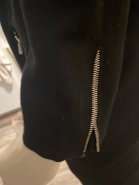 Mob Wife Era Black Dress Claude Rapp Made in Paris V… - Gem