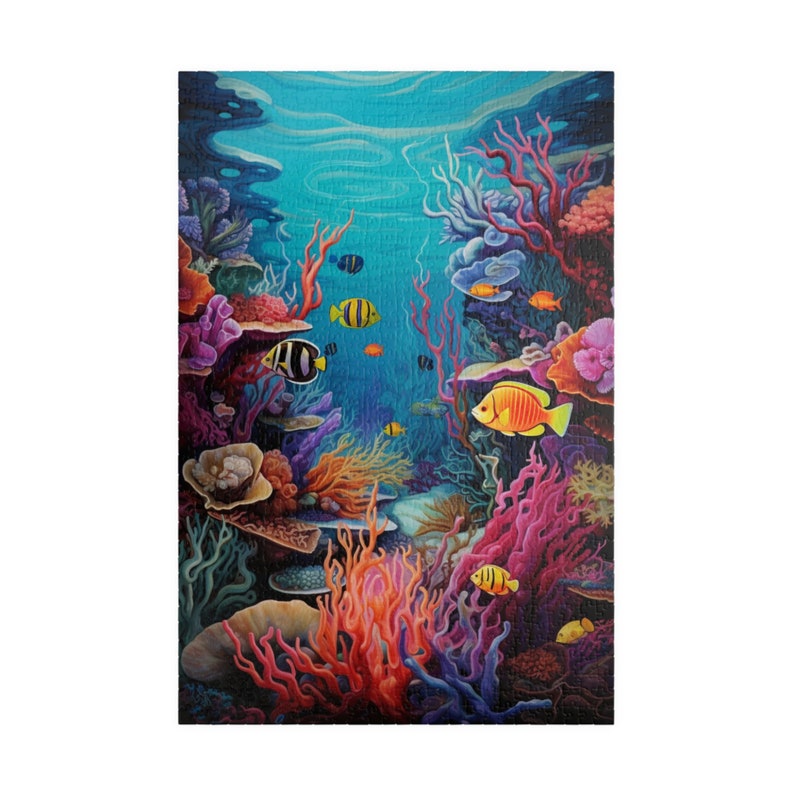 Jigsaw Puzzle Under the Sea Puzzle Ocean Puzzle Gifts Puzzles for ...