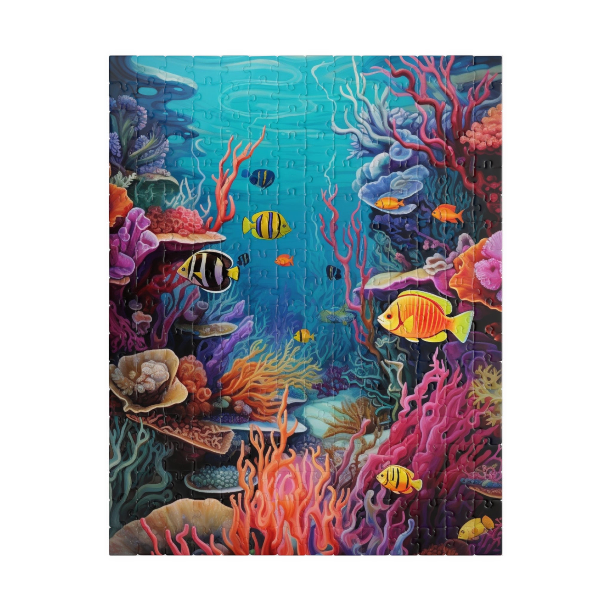 Jigsaw Puzzle Under the Sea Puzzle Ocean Puzzle Gifts Puzzles for ...