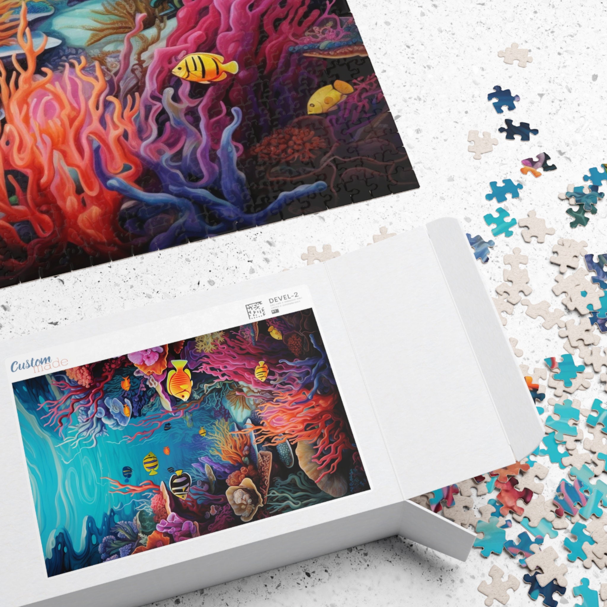 Jigsaw Puzzle Under the Sea Puzzle Ocean Puzzle Gifts Puzzles for ...