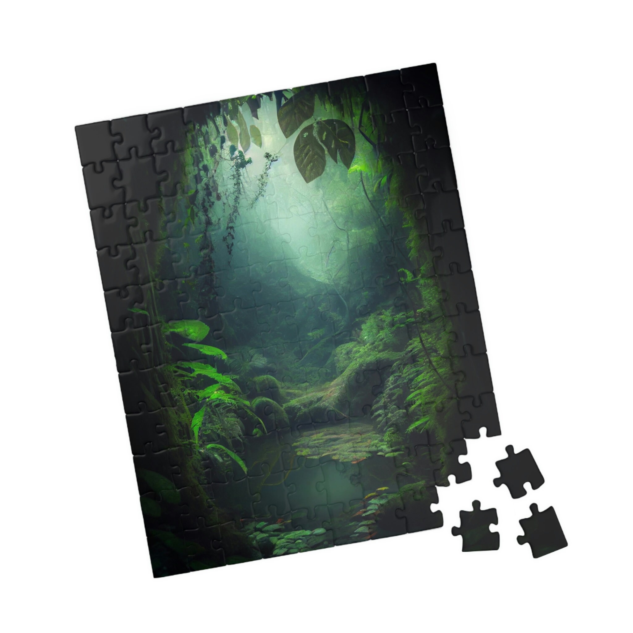 Jigsaw Puzzle Rainforest Puzzle Rainforest Nature Puzzle Fun Puzzle ...