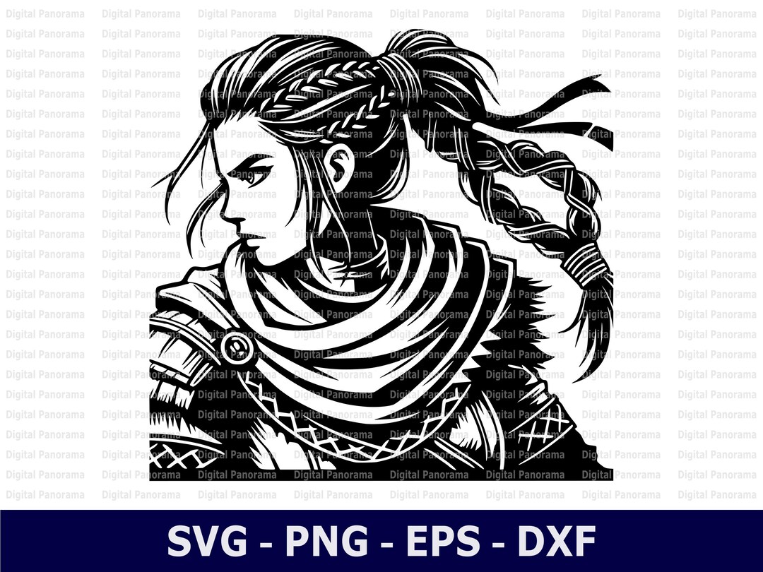 Aloy SVG, Horizon Forbidden West SVG, Horizon Zero Dawn Svg, Video ...