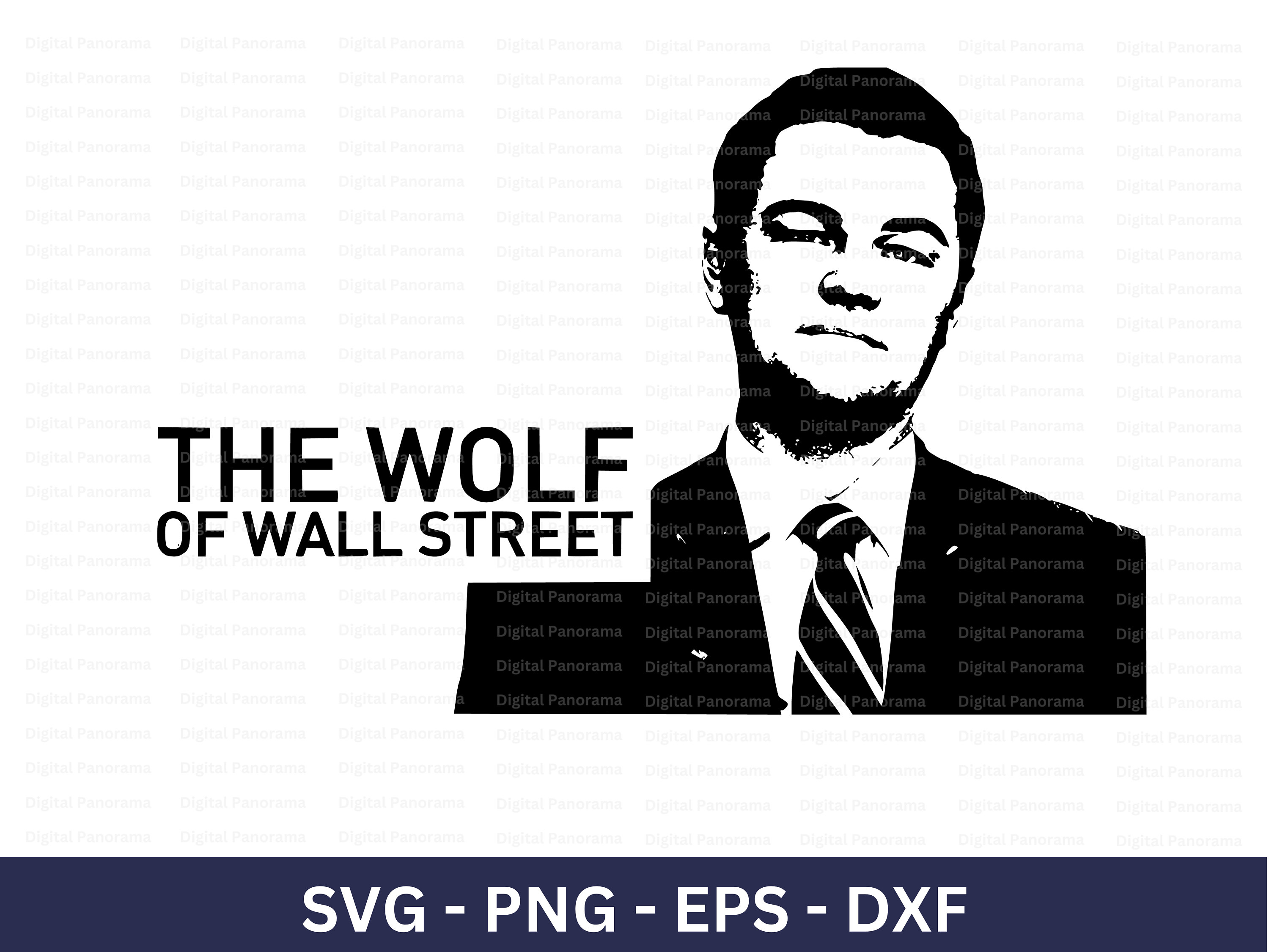Wolf of Wall Street SVG, Leonardo Di Caprio Svg, Cricut Cut File ...