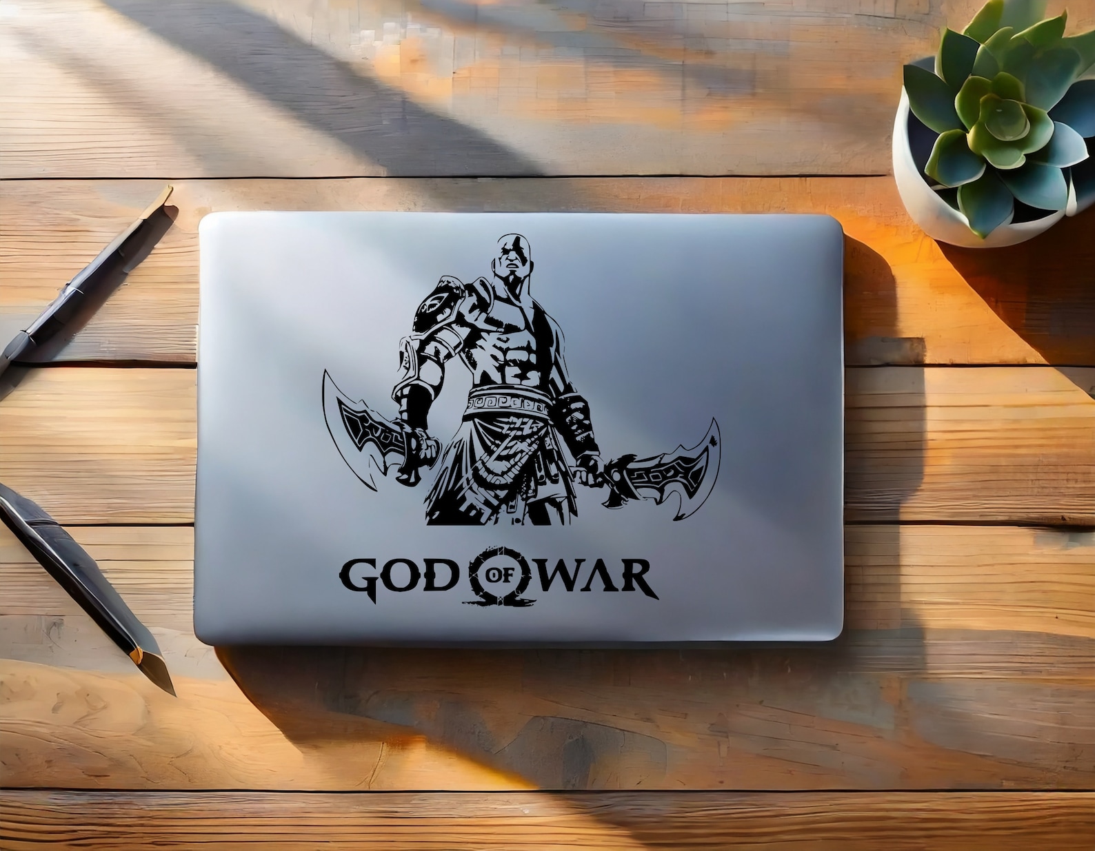 God of War SVG, Kratos Cut File, Video Game Character Design, Cricut ...