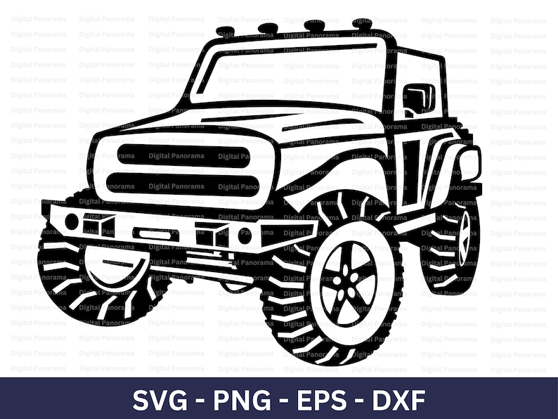Off Road Car Svg, 4x4 Car Svg, off Roading Svg, Cricut Cut File ...