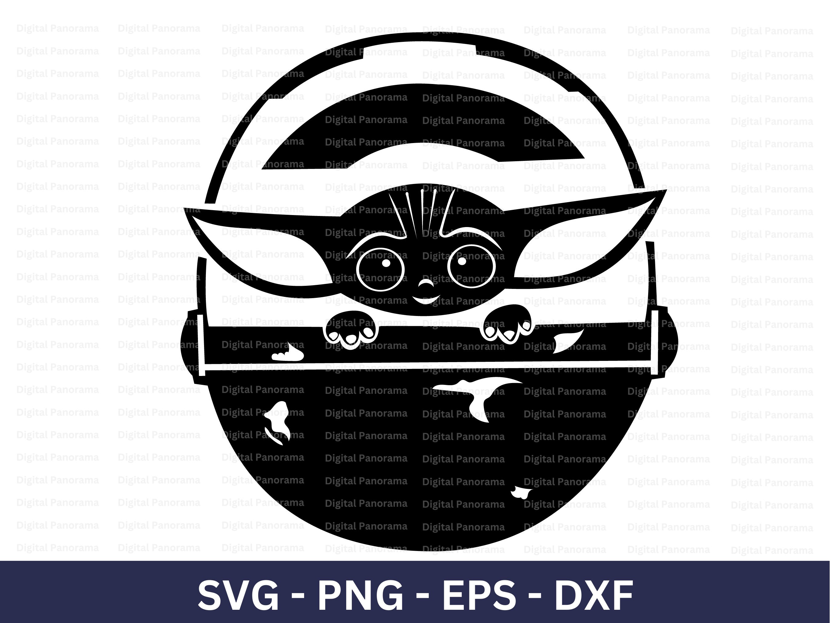 Baby Yoda Svg, Grogu Svg, Mandalorian Svg, Svg Cut File, Digital ...