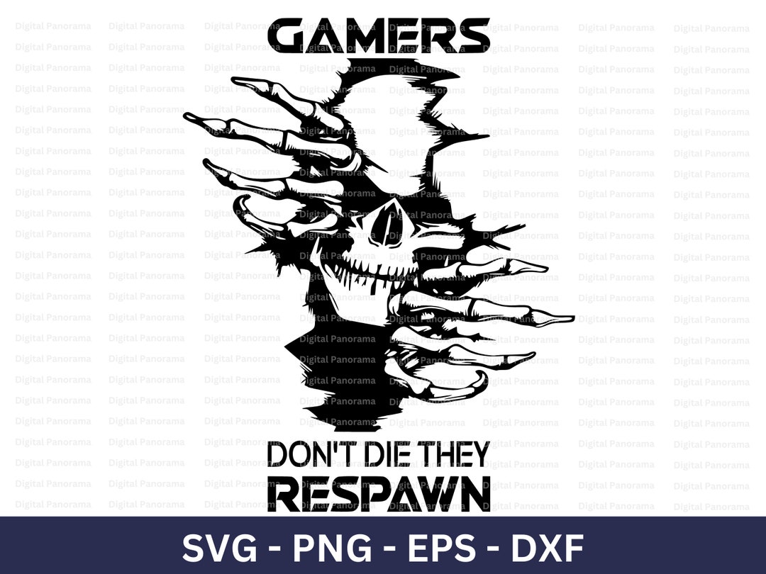 Gaming SVG, Skull SVG, Game Svg, Cricut Cut File, Digital Download - Etsy