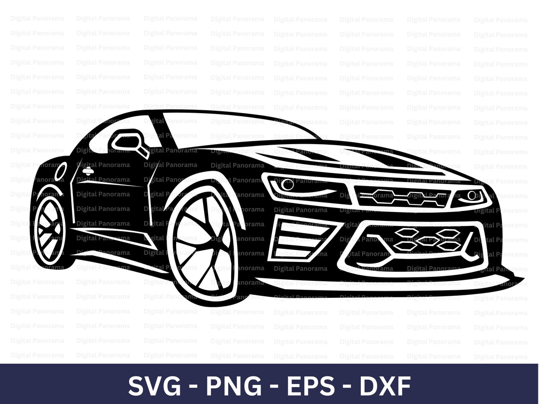 Camaro Svg, Car Svg, Muscle Cars Svg, Cricut Svg File, Digital Download ...