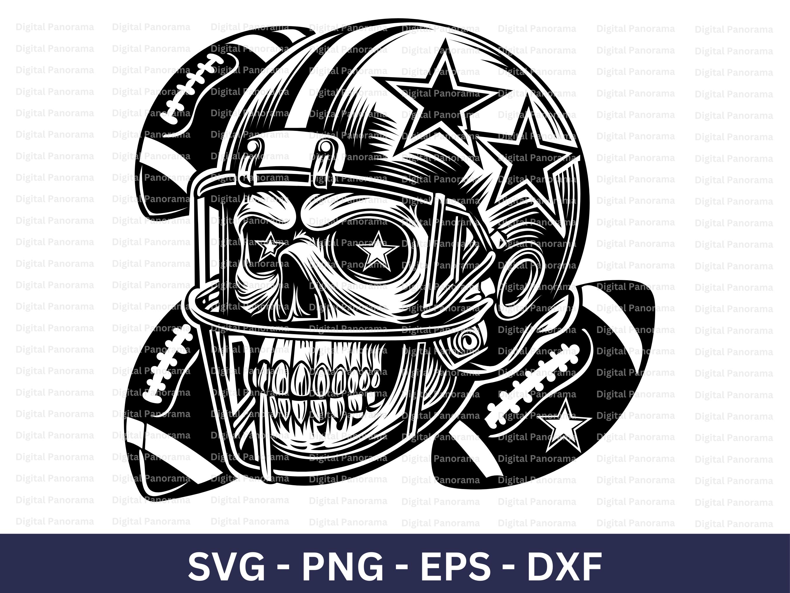 Cowboys Svg, Skull Svg, Football Svg, Cricut Cut File, Digital Download ...