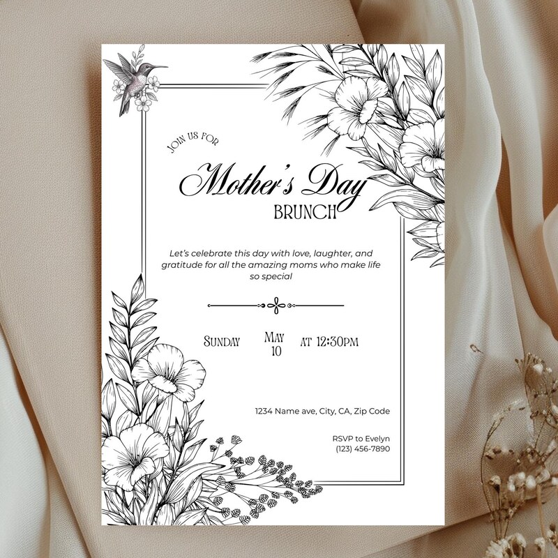 Brunch Stationary - Etsy