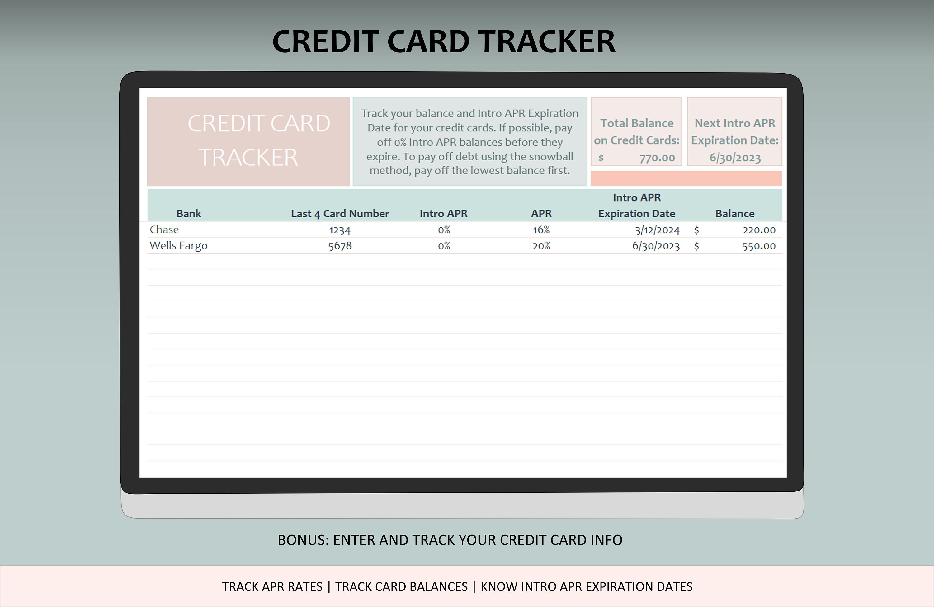 Monthly Budget Lite Excel Spreadsheet - Etsy